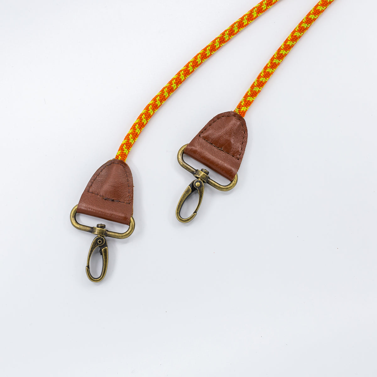 Orange/Yellow Detachable Rope Strap - Upcycled Climbing Rope | Roncy Packs